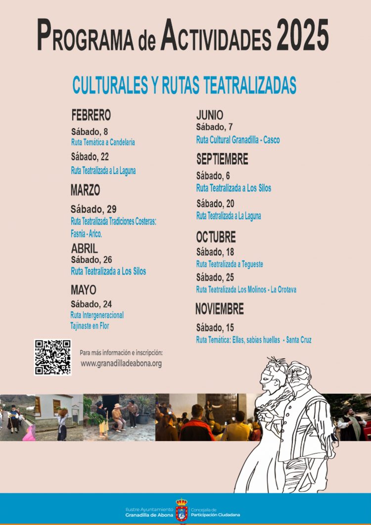 Programa de Actividades 2025 - Ayuntamiento de Granadilla de Abona